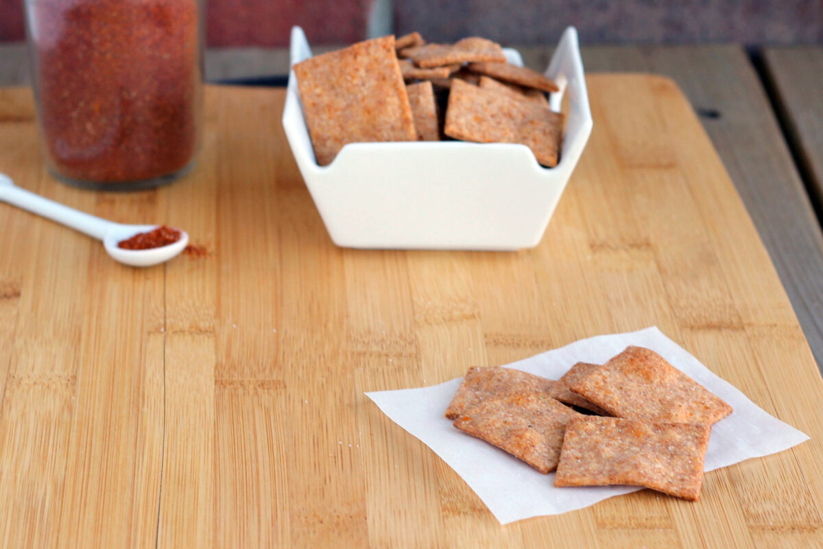 Homemade Wheat Thins Recipe - Food Fanatic