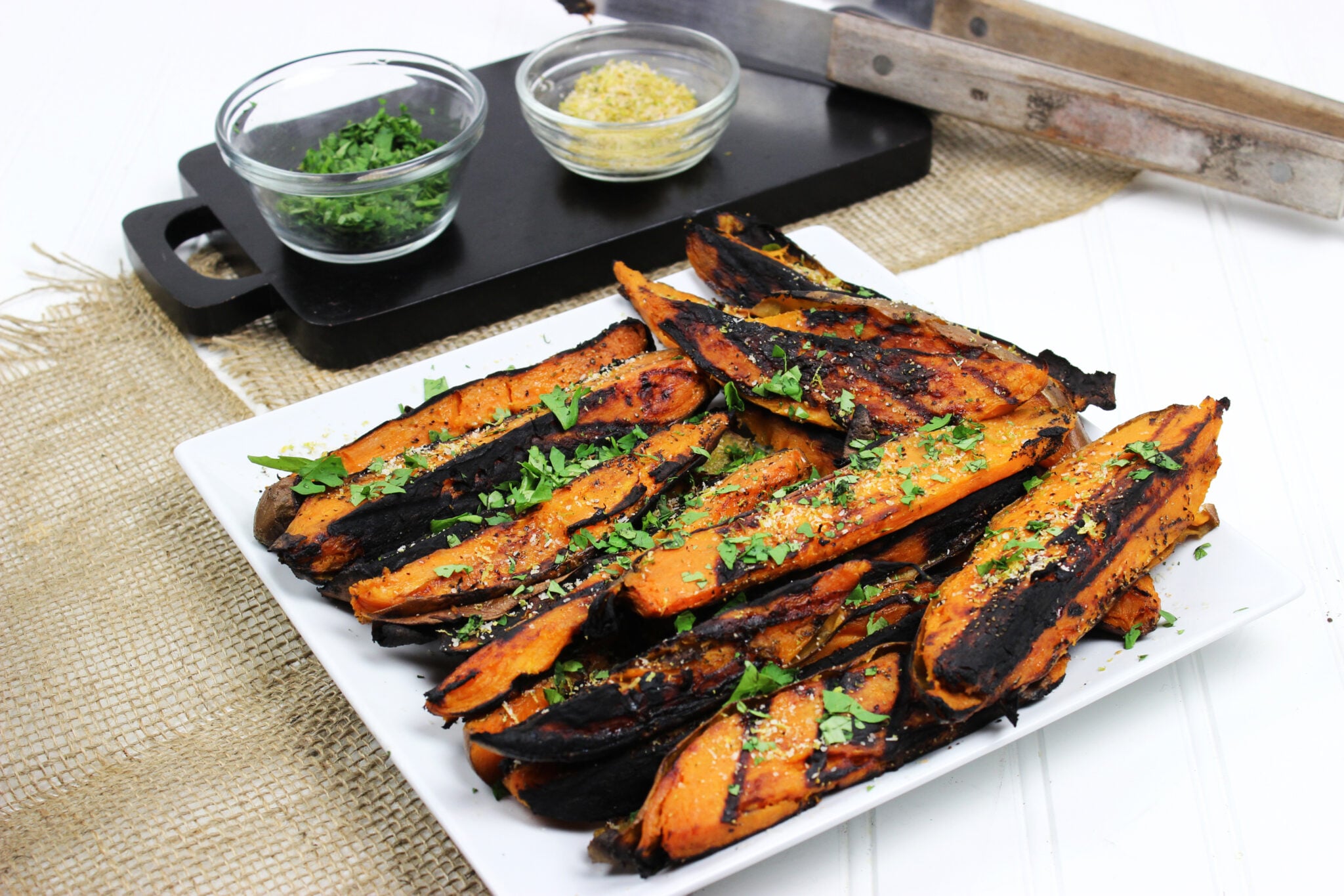Grilled Sweet Potatoes Recipe - Food Fanatic