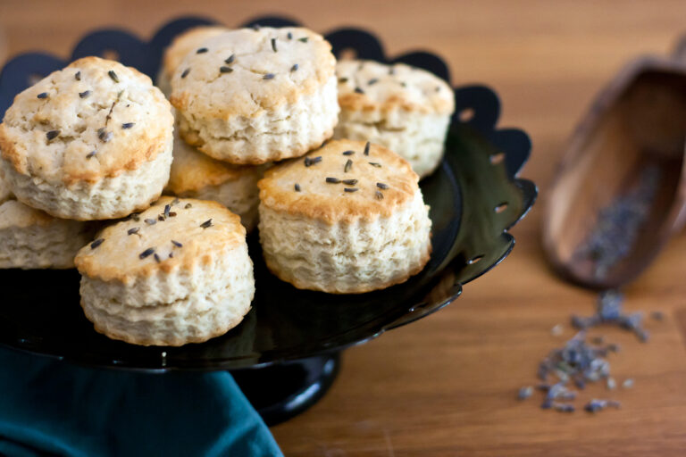 Lavender Biscuit Recipe - Food Fanatic