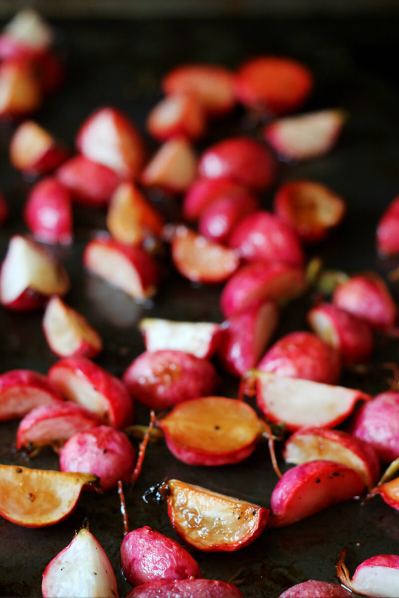 Roasted Radishes Recipe - Food Fanatic
