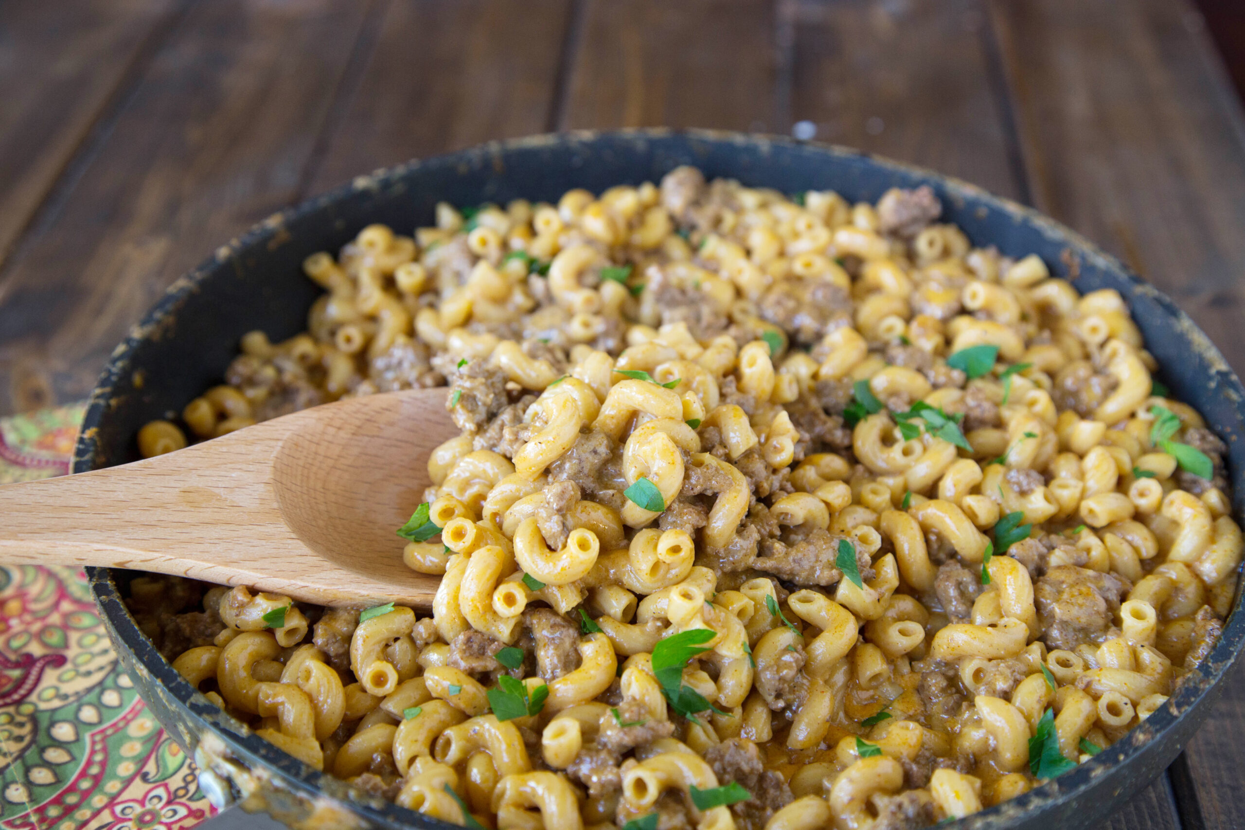 Cheeseburger Macaroni Recipe - Food Fanatic