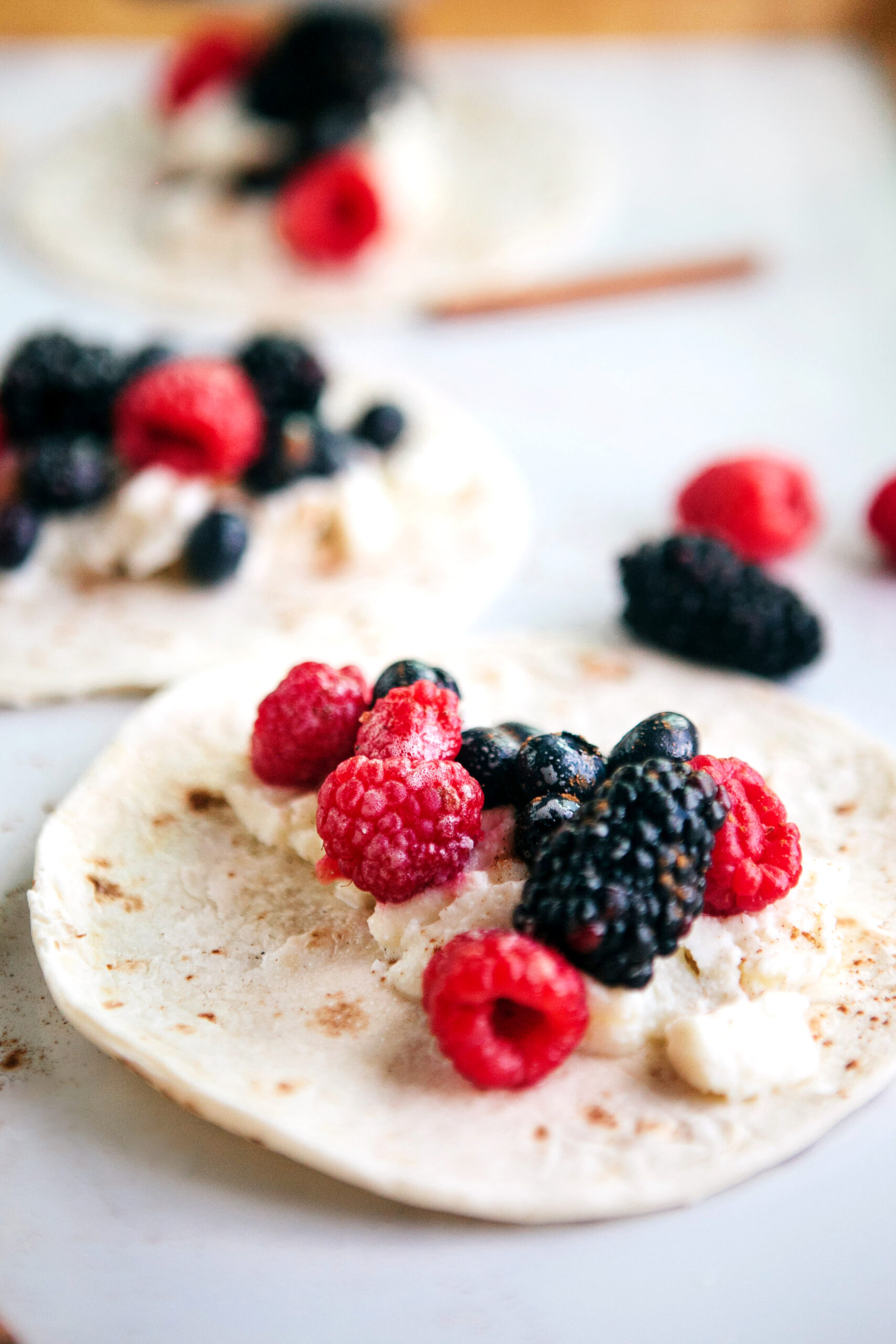 Fresh Berry Tacos Recipe - Food Fanatic