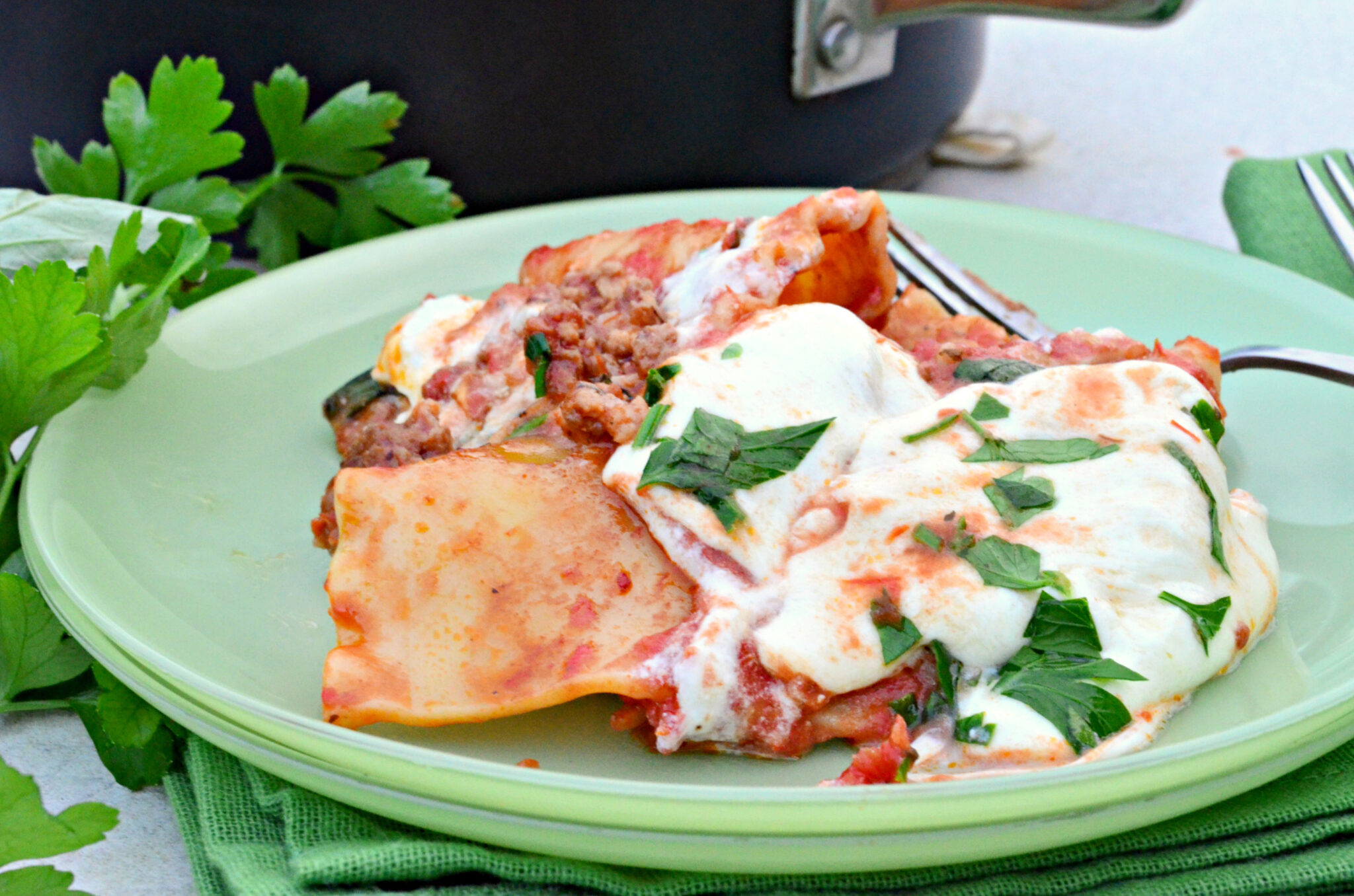 One Pot Lasagna Recipe - Food Fanatic