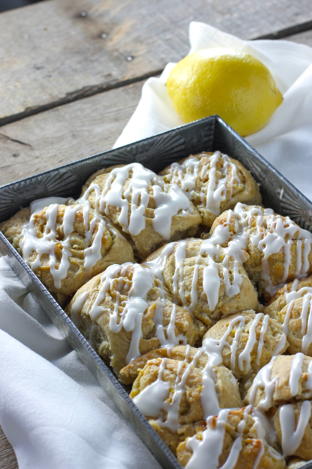Cardamom Lemon Rolls Recipe - Food Fanatic