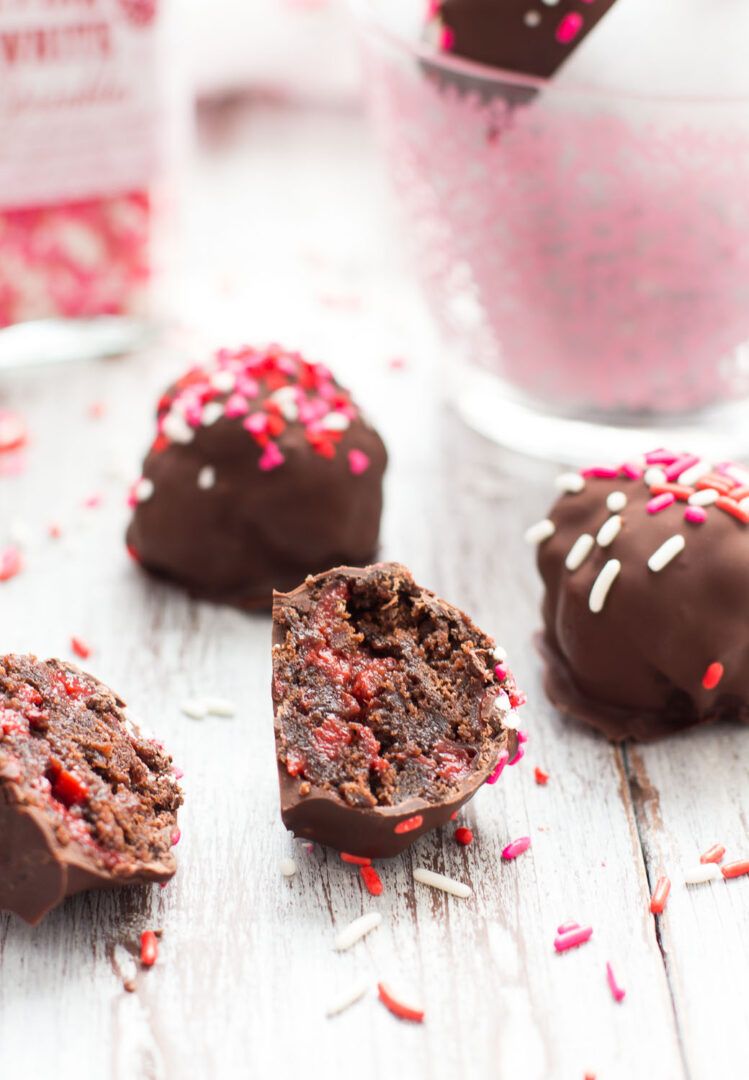 Chocolate Cherry Truffles Recipe - Food Fanatic