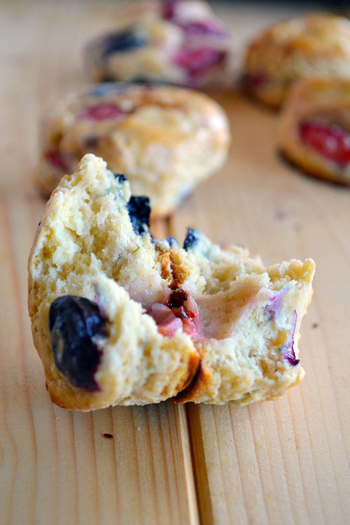 Mixed Berry Biscuits Recipe - Food Fanatic