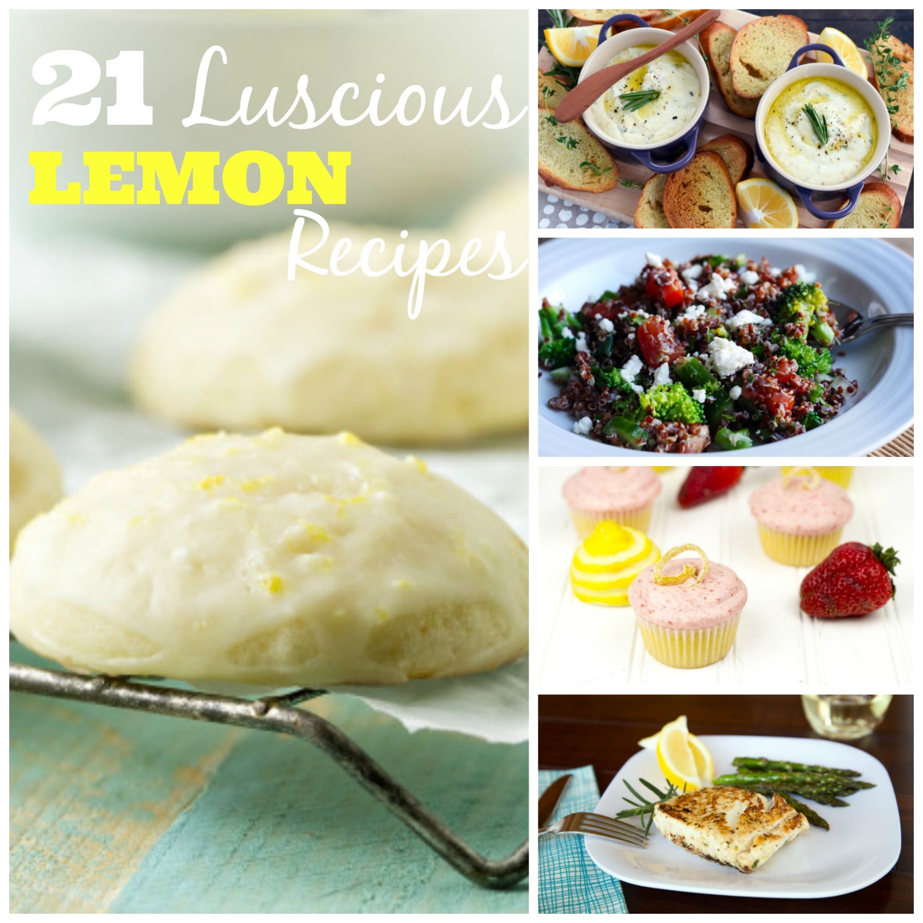 21 Luscious Lemon Recipes - Food Fanatic