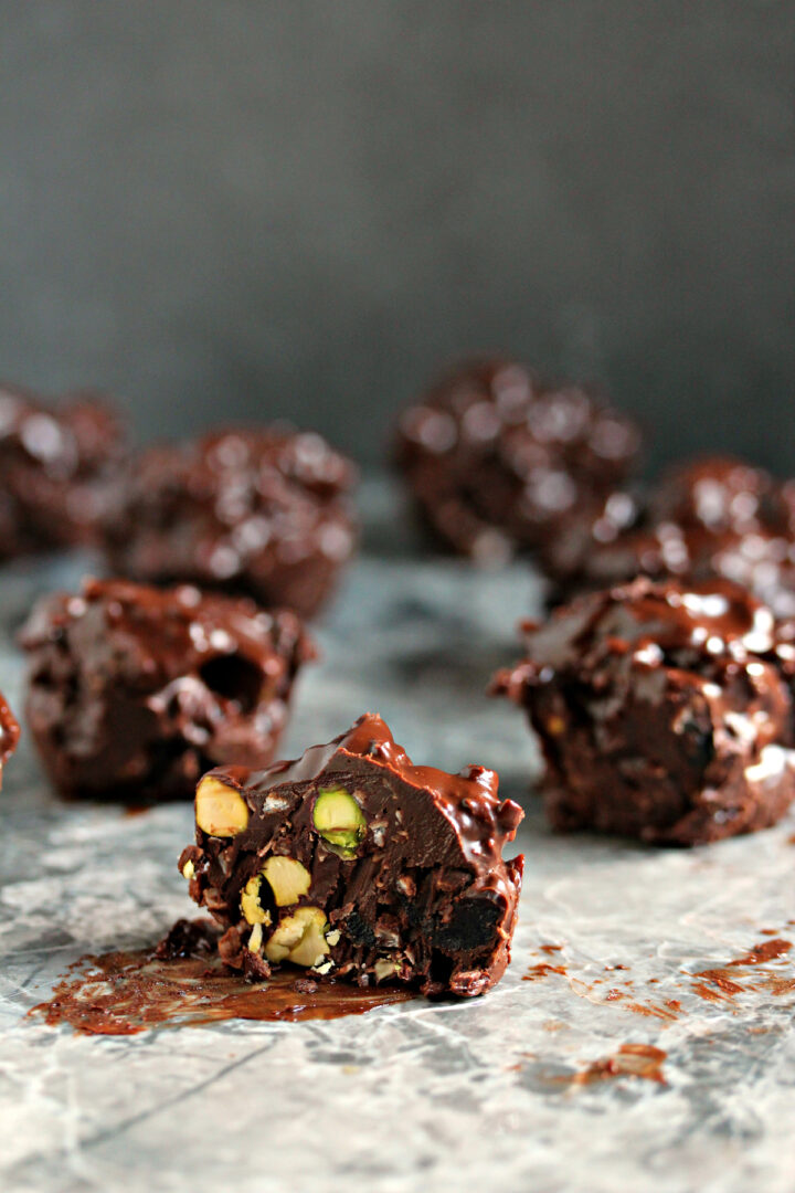Chocolate Fruit & Nut Clusters Recipe - Food Fanatic