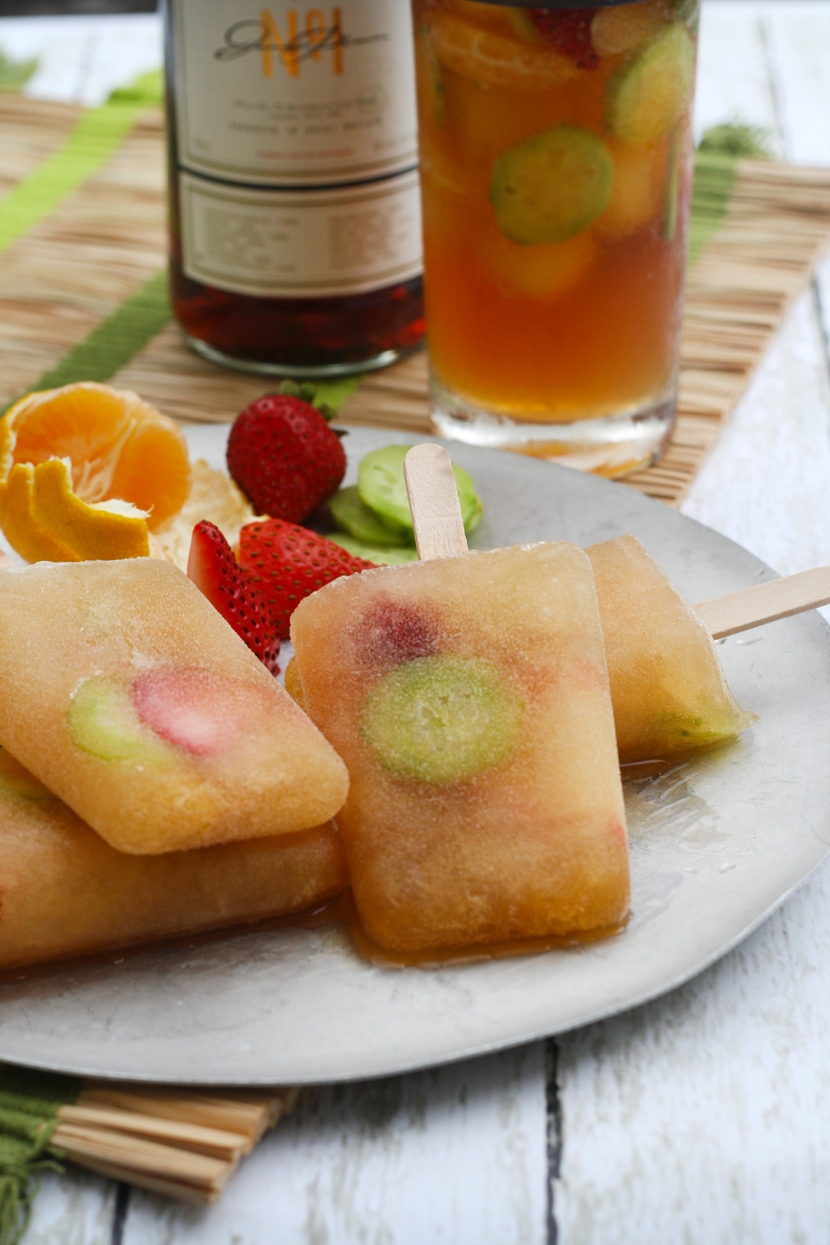 Pimm's Cup Ice Pops Recipe - Food Fanatic