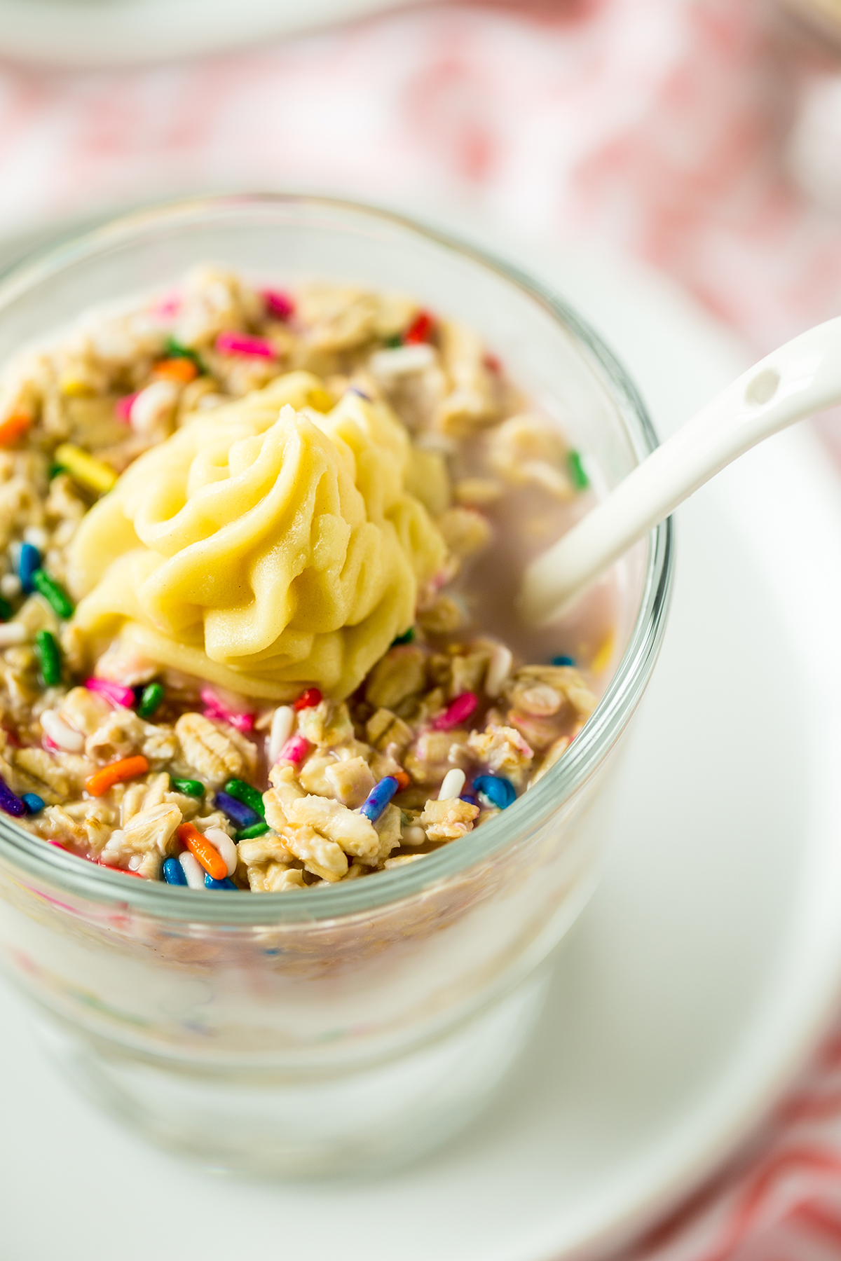 Funfetti Protein Overnight Oats Recipe - Food Fanatic