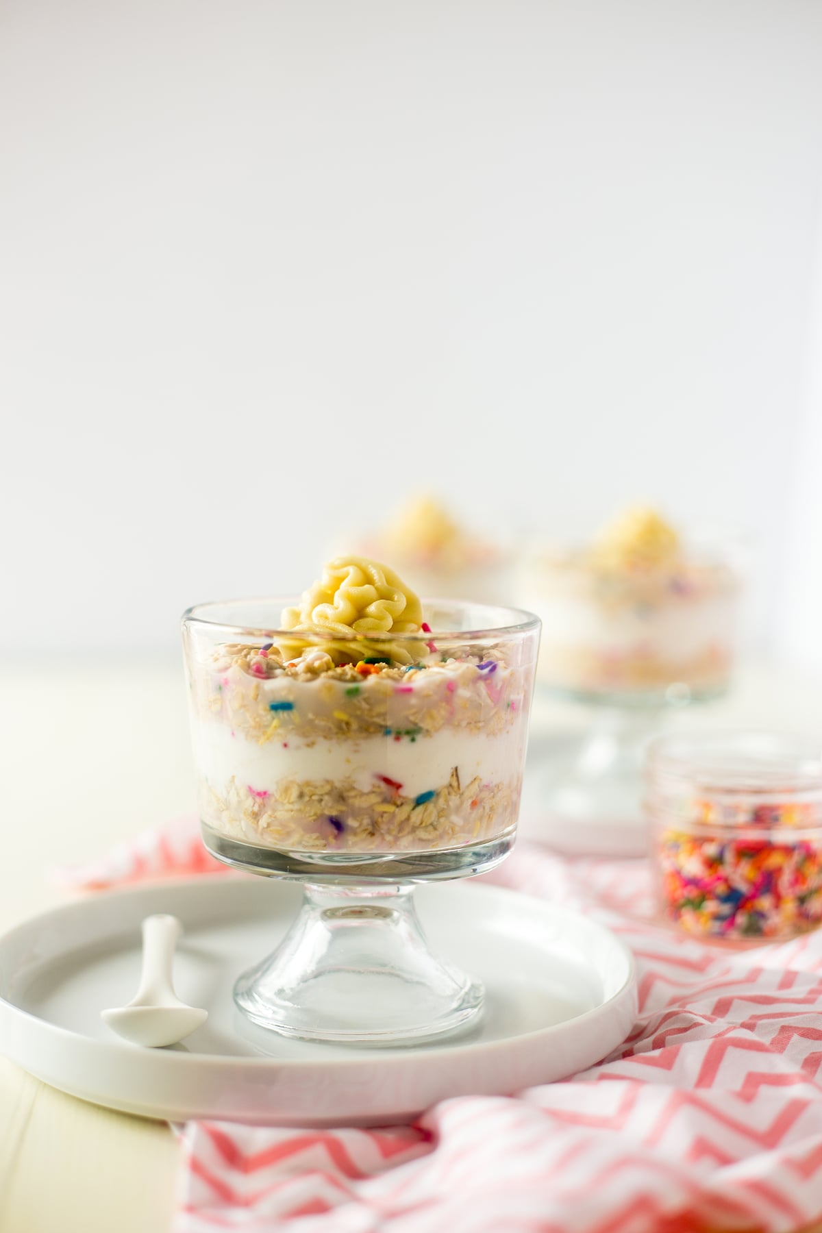 Funfetti Protein Overnight Oats Recipe - Food Fanatic