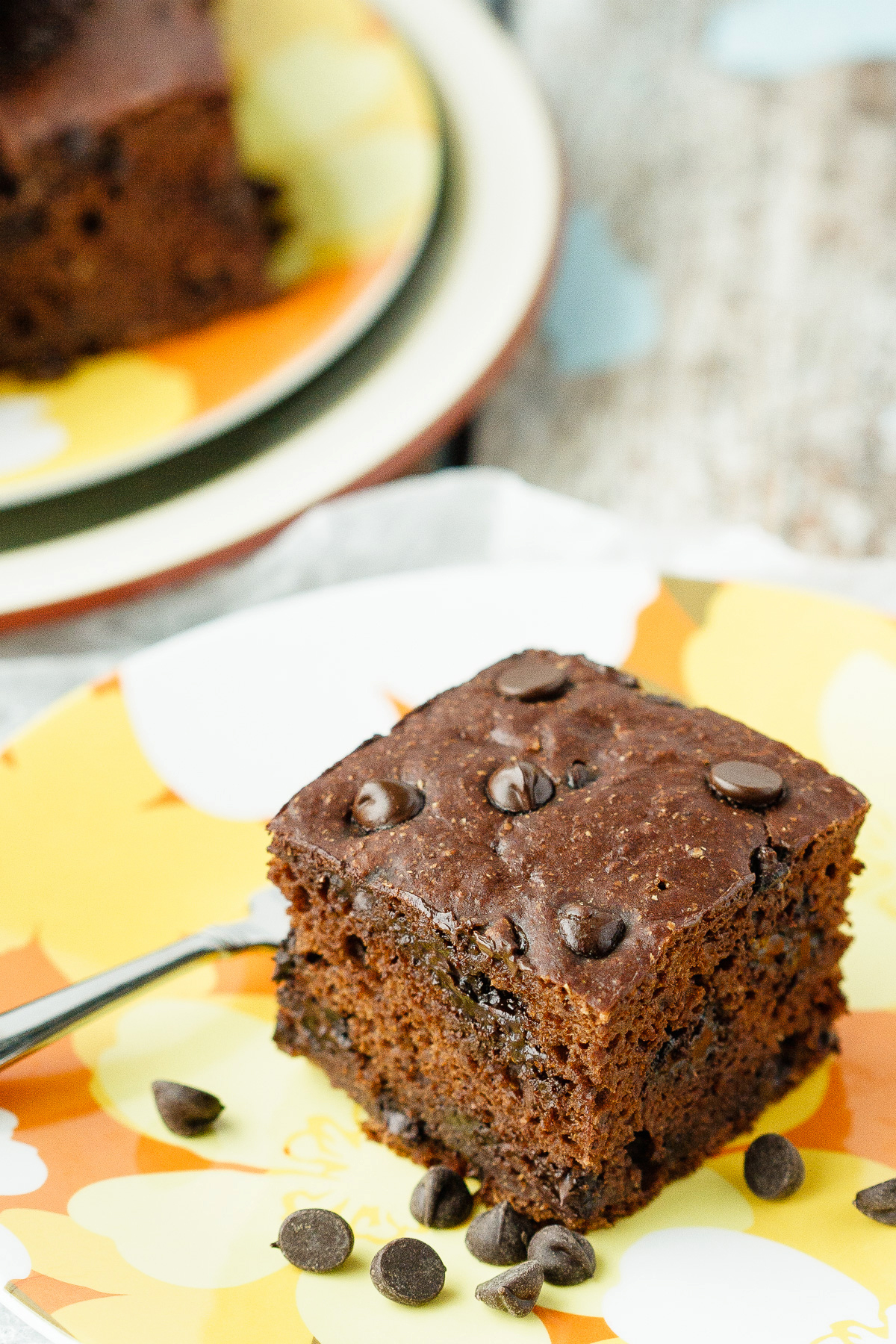 Healthy Chocolate Banana Snack Cake Recipe - Food Fanatic