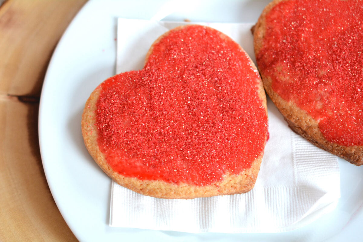 Homemade Panera Bread Valentine Cookies Recipe - Food Fanatic