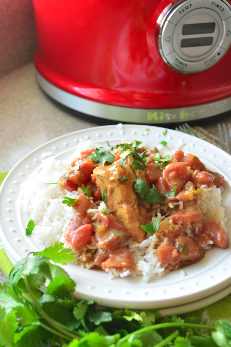 Slow Cooker Chicken Tikka Masala Recipe - Food Fanatic