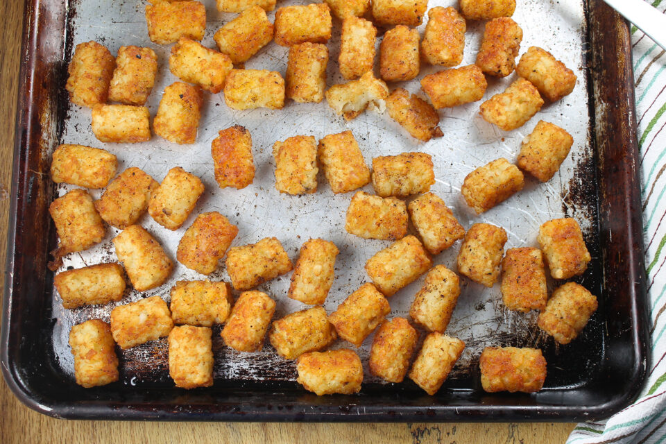 Oven Fried Tater Tots Recipe - Food Fanatic