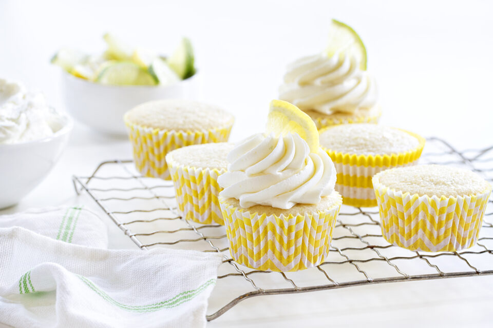 Lemon Lime Cupcakes Recipe - Food Fanatic