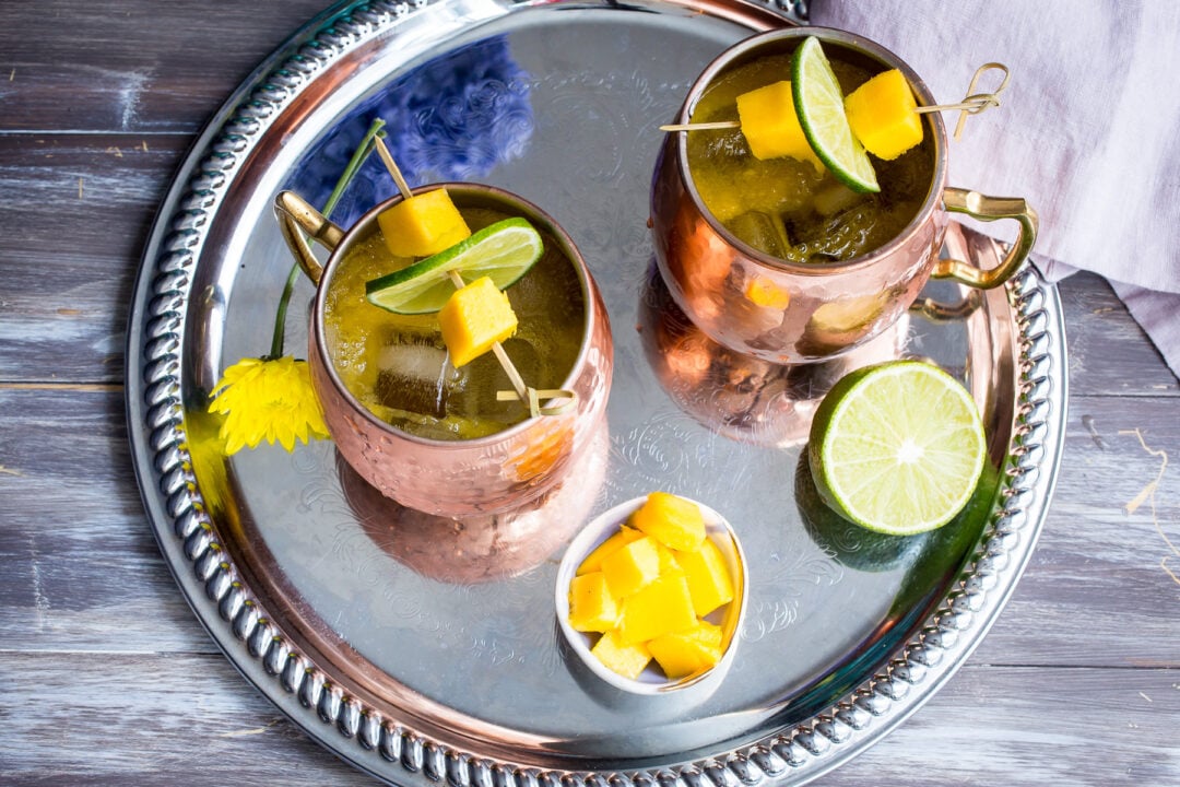 Mango Moscow Mule Recipe - Food Fanatic