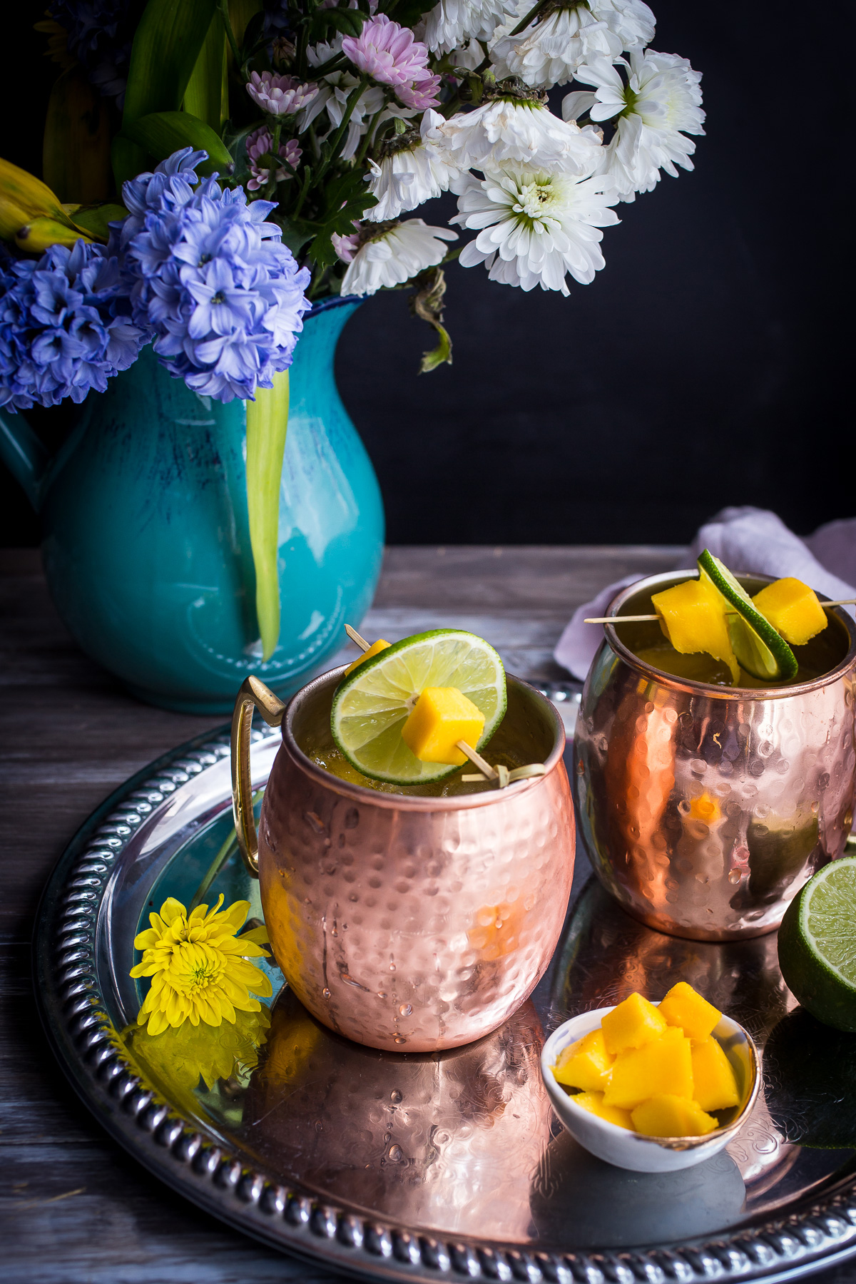 Mango Moscow Mule Recipe - Food Fanatic