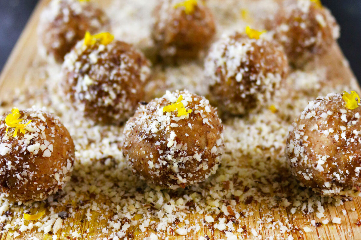 Orange Cardamom Bites Recipe - Food Fanatic