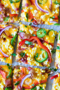 Tex-Mex Pizza Recipe - Food Fanatic