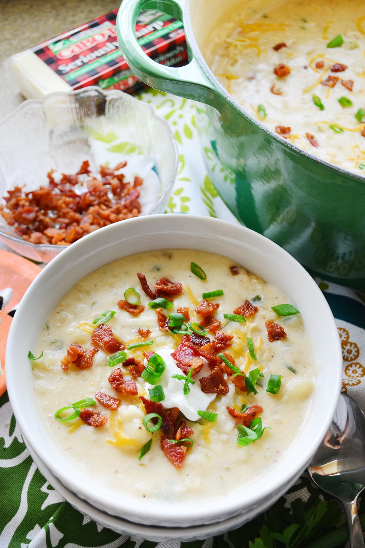 Baked Potato Soup Recipe - Food Fanatic