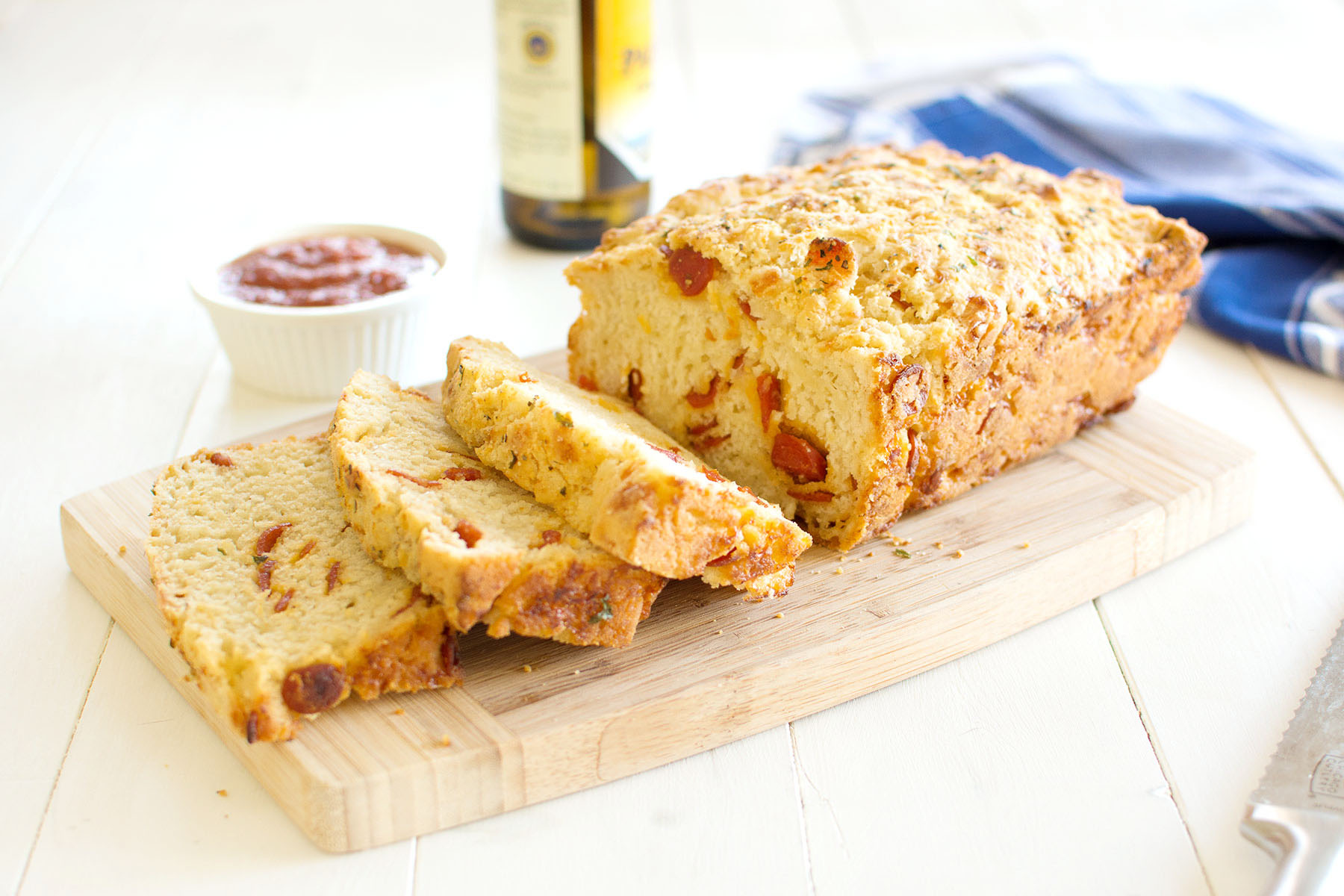 Pizza Beer Bread Recipe - Food Fanatic