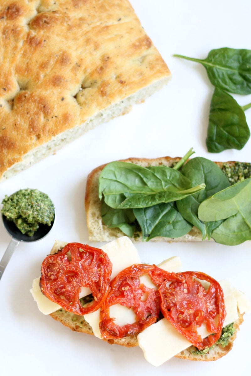 Roasted Tomato Mozzarella Panini Recipe - Food Fanatic