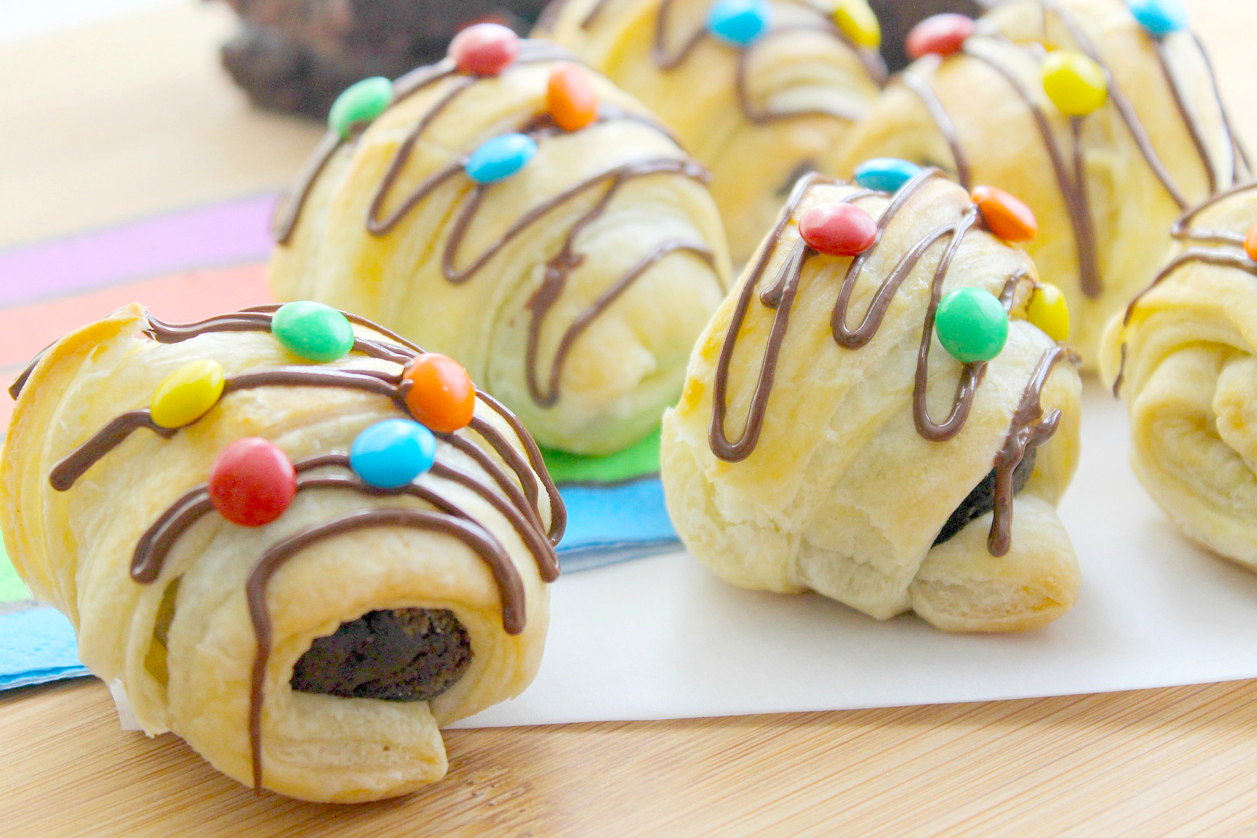Cosmic Brownie Croissants Recipe - Food Fanatic