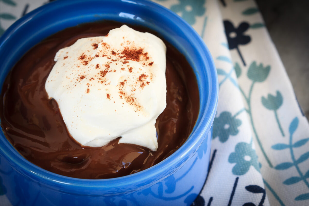 Homemade Chocolate Pudding Recipe - Food Fanatic