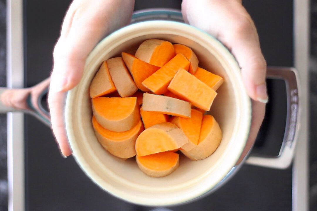 How to Parboil Sweet Potatoes - Food Fanatic