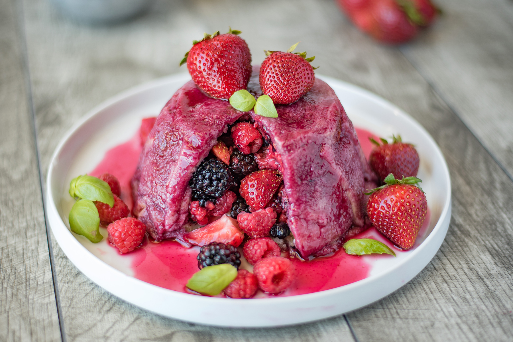 English Summer Pudding Recipe - Food Fanatic