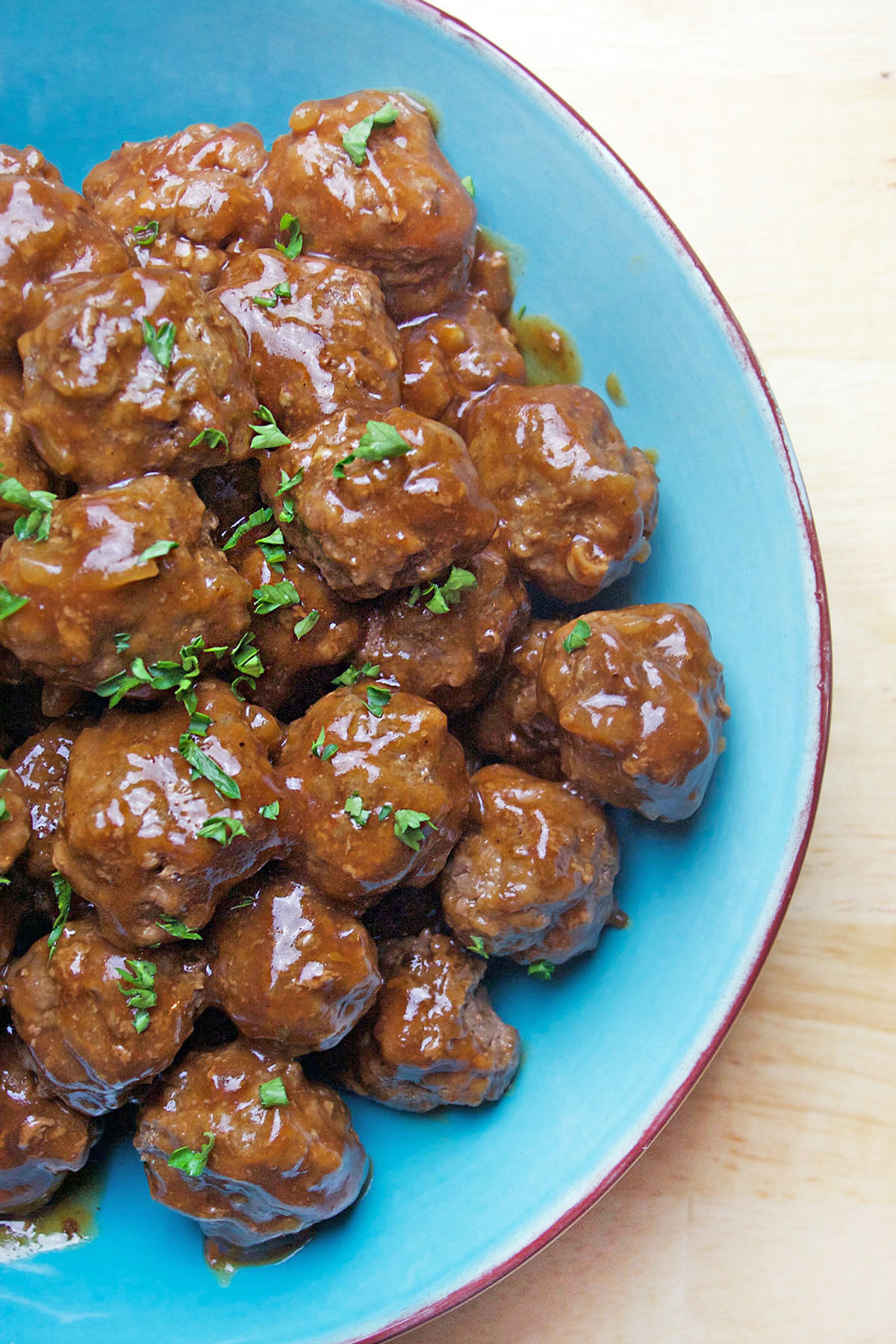 BBQ Meatballs Recipe - Food Fanatic