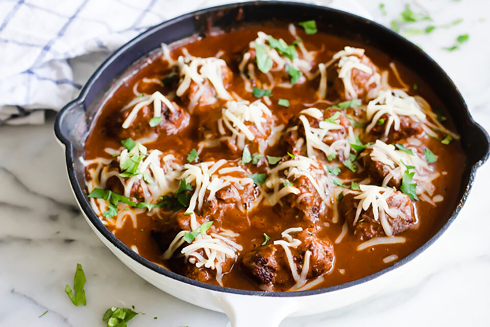 Tex Mex Enchilada Meatballs Recipe - Food Fanatic