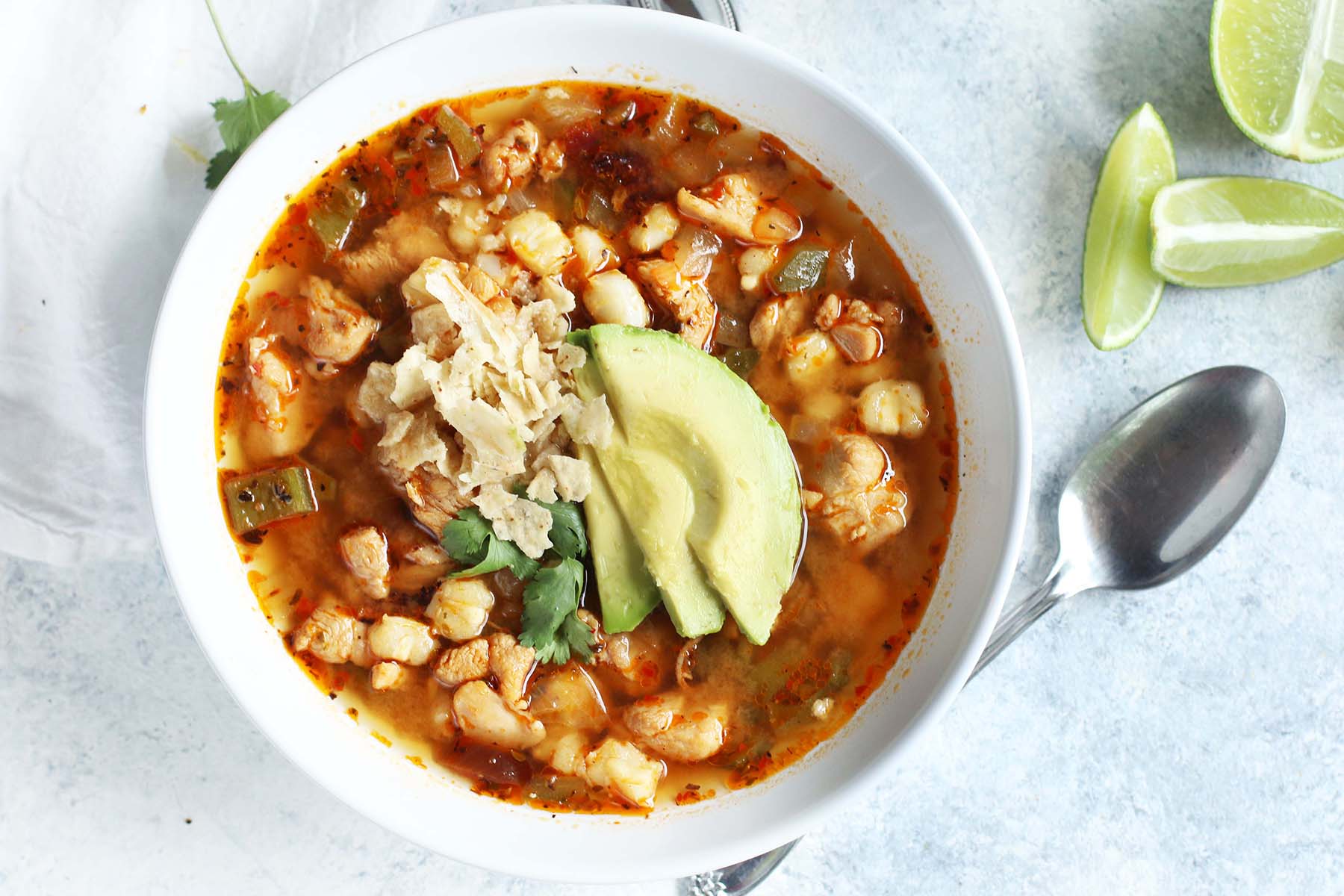 Tequila Lime Pozole Recipe - Food Fanatic
