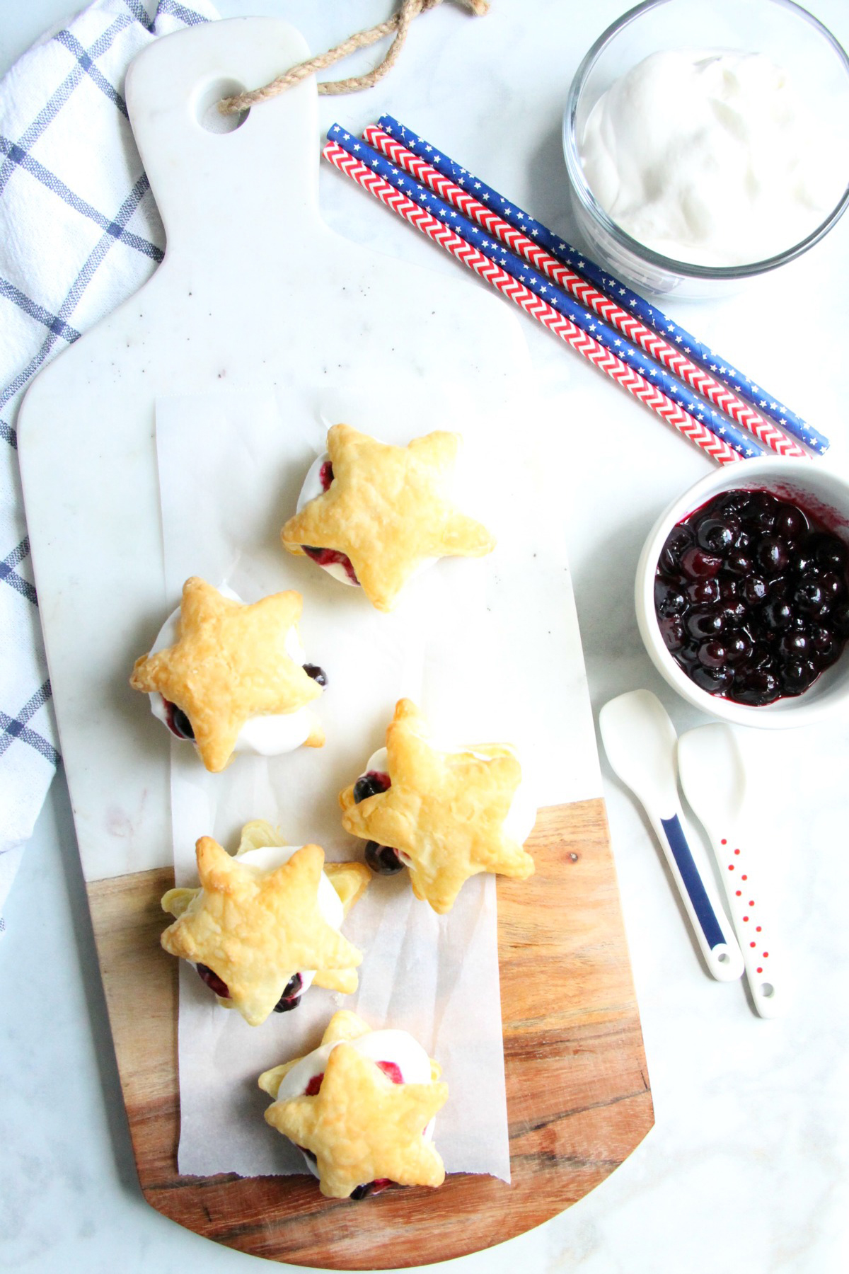 Blueberry Cream Puffs Recipe - Food Fanatic