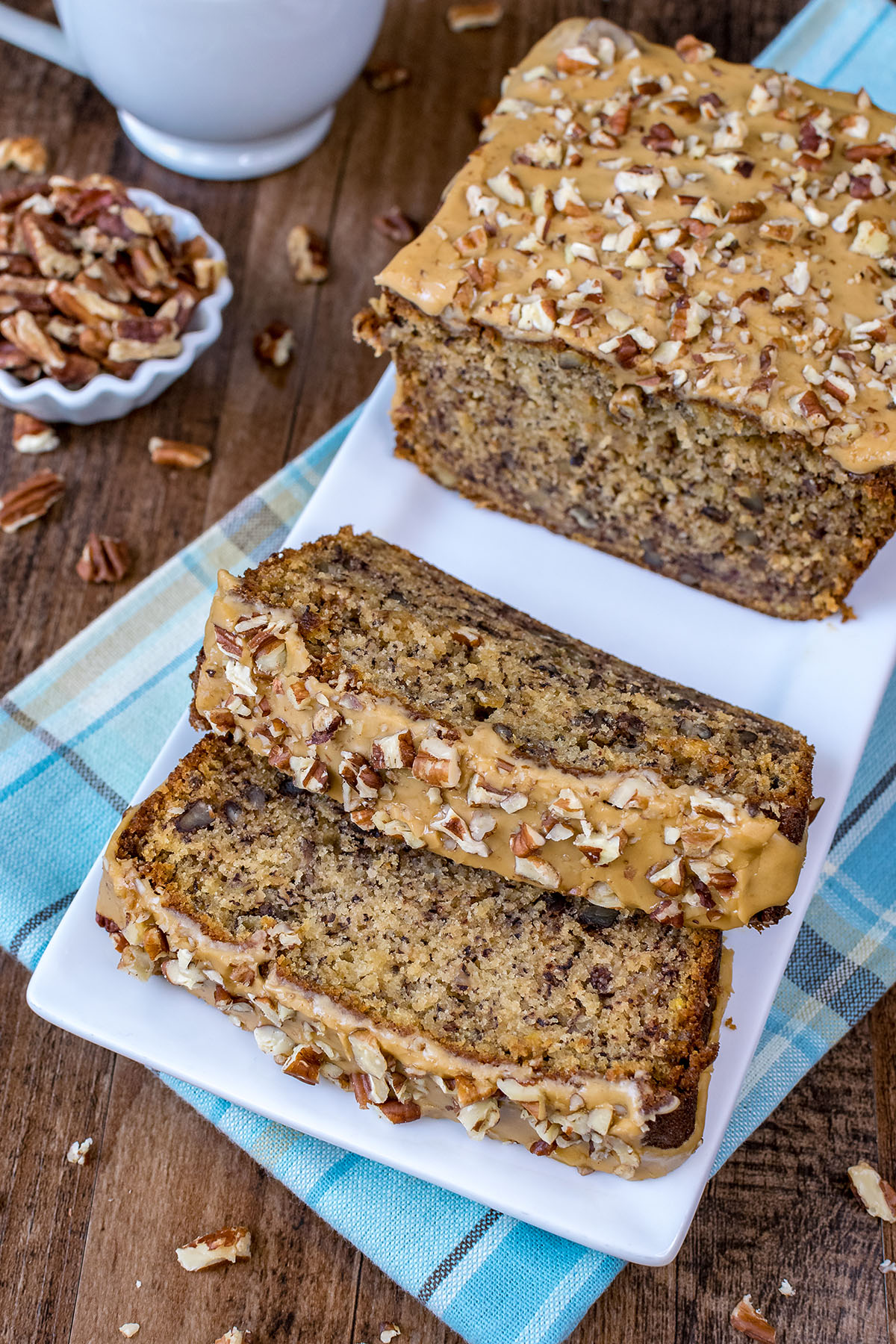 Maple Pecan Banana Bread Recipe Food Fanatic