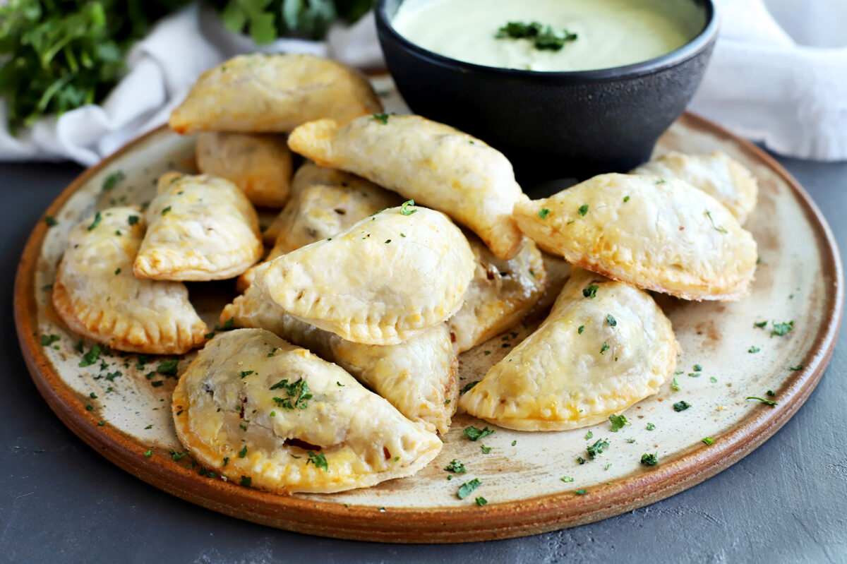 Butternut Squash Goat Cheese Empanadas Recipe - Food Fanatic