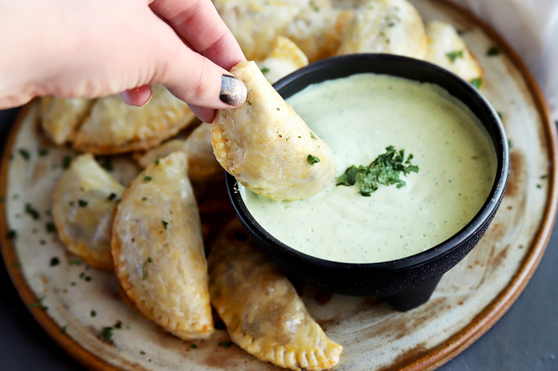 Butternut Squash Goat Cheese Empanadas Recipe - Food Fanatic
