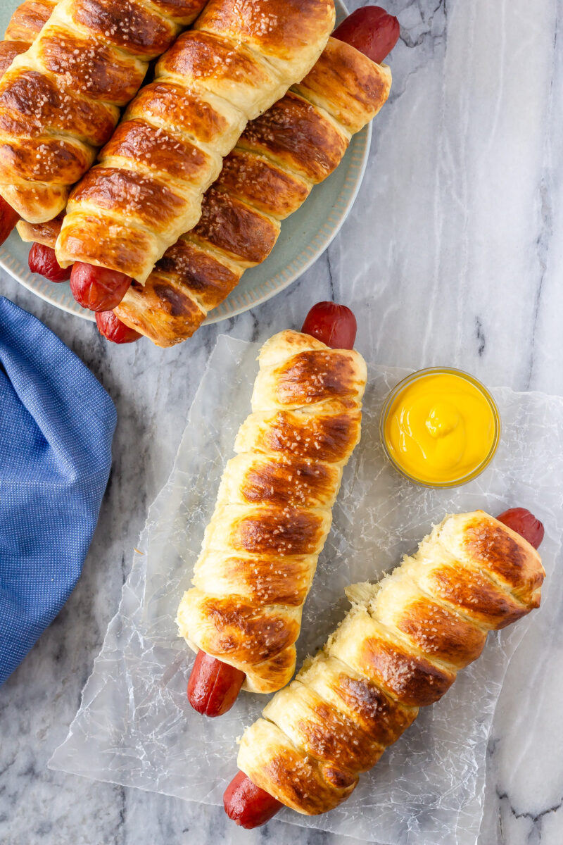Pretzel Dogs Recipe - Food Fanatic