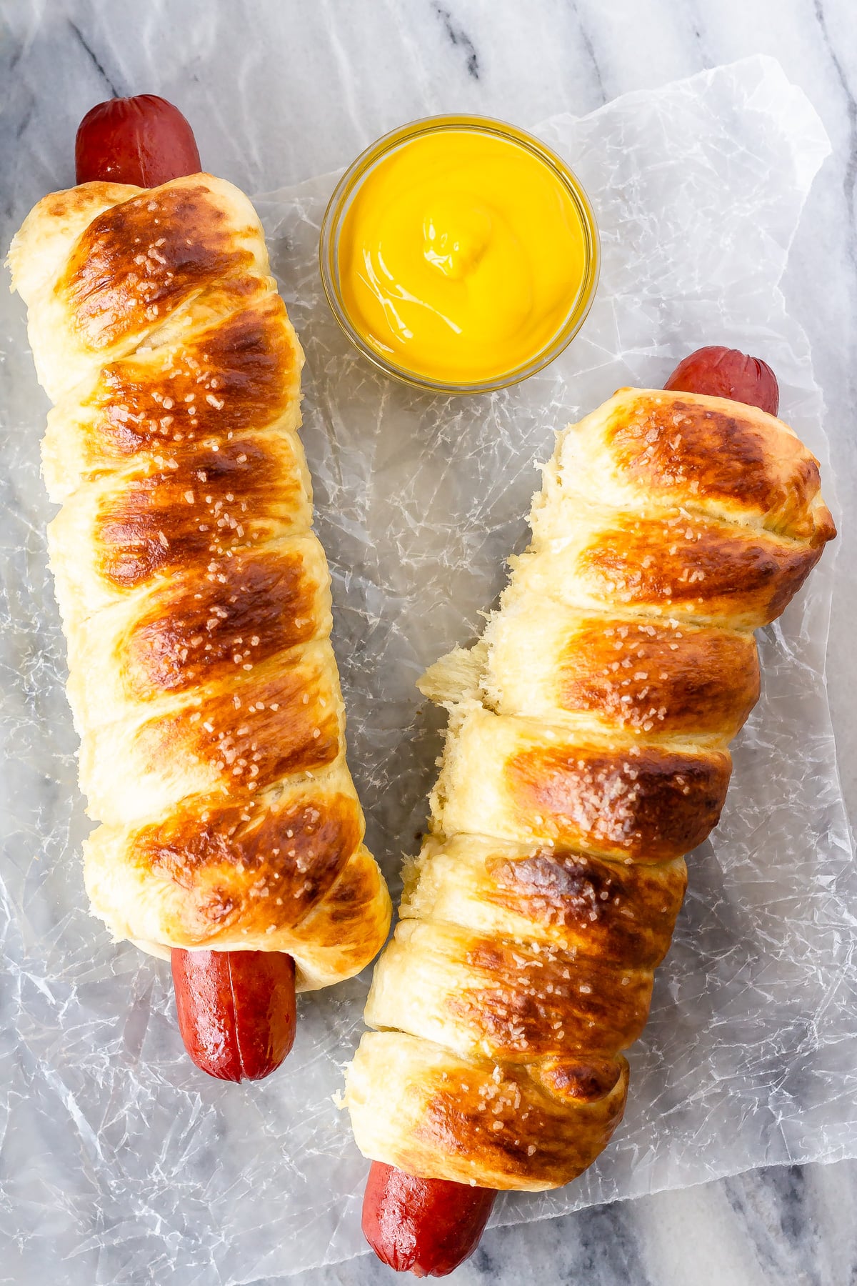 Pretzel Dogs Recipe - Food Fanatic