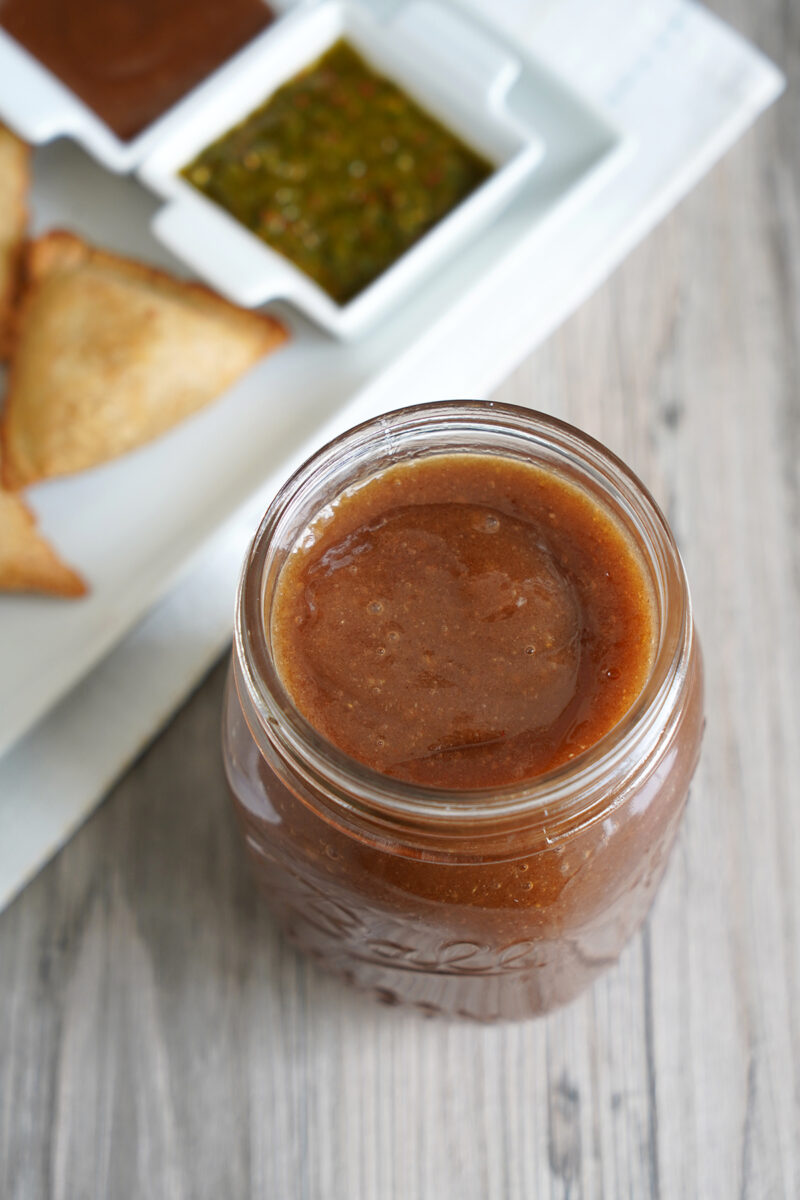 Tamarind Date Chutney Recipe - Food Fanatic