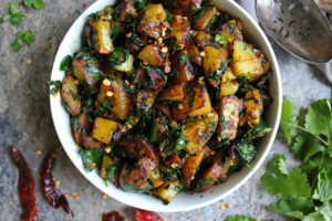 Potato Salad with Moringa Leaves Recipe - Food Fanatic