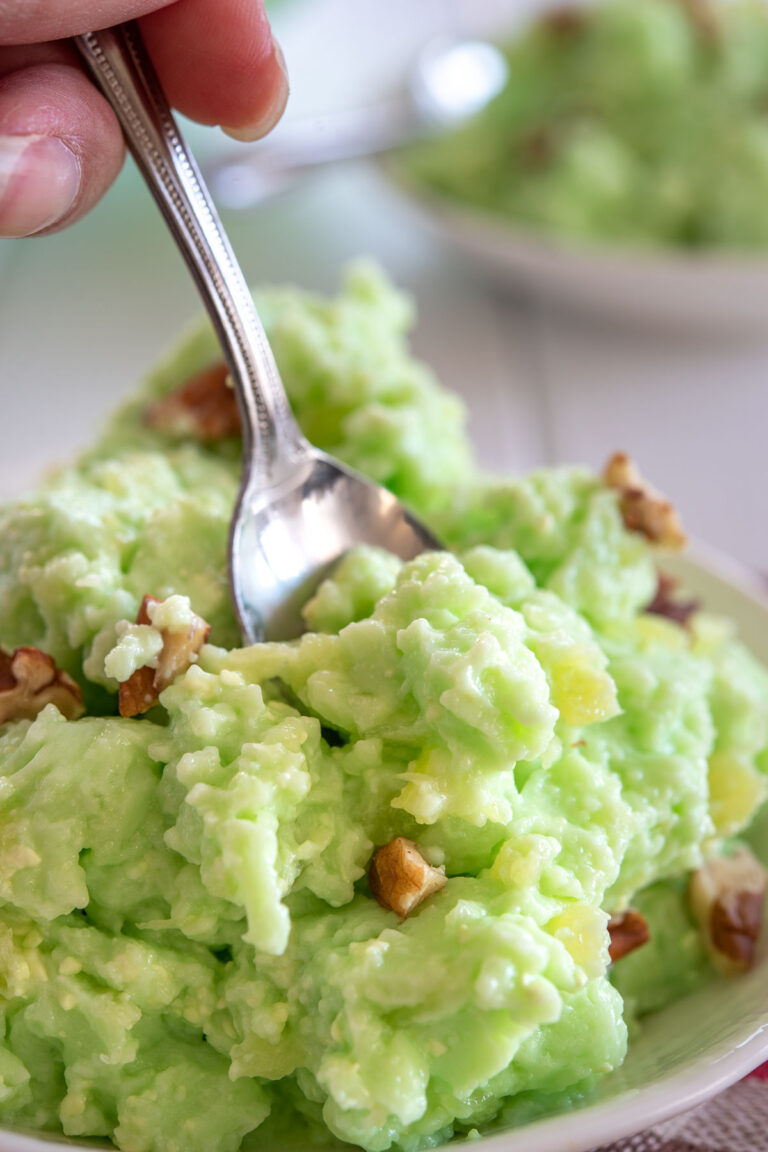 Green Jello Salad Recipe - Food Fanatic