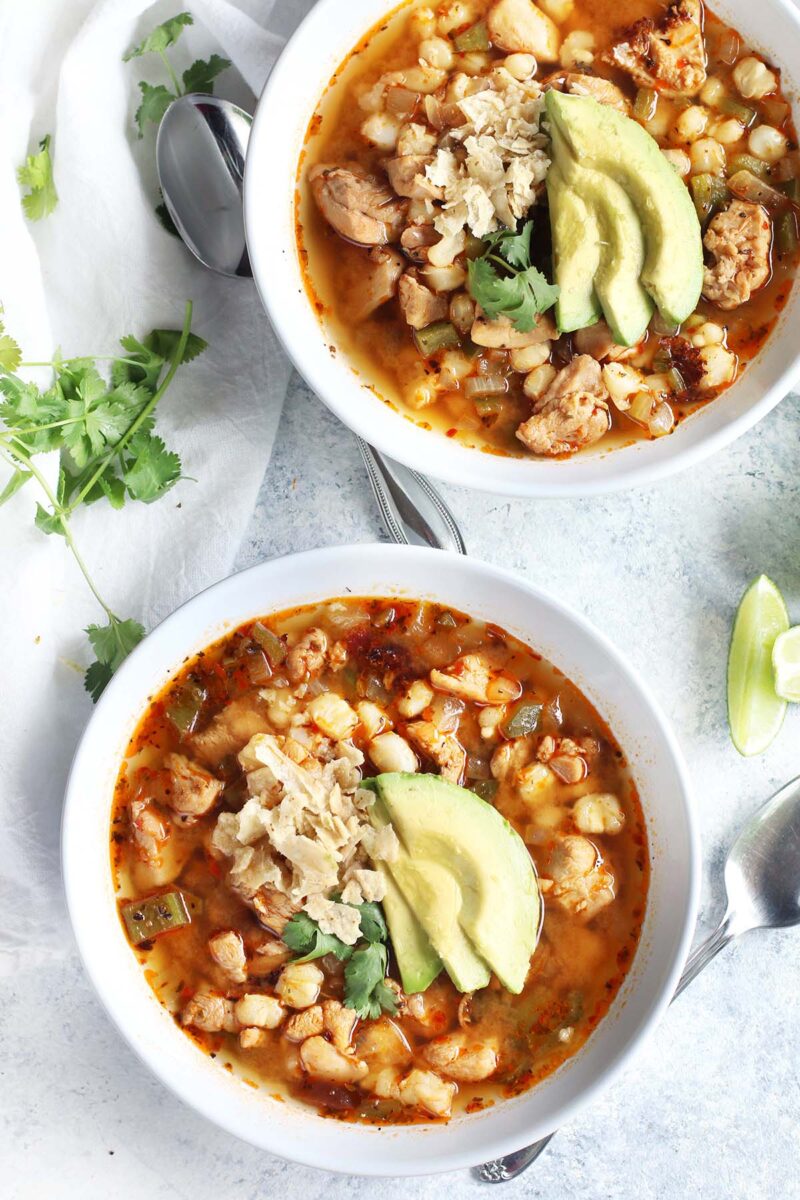 Tequila Lime Pozole Recipe - Food Fanatic