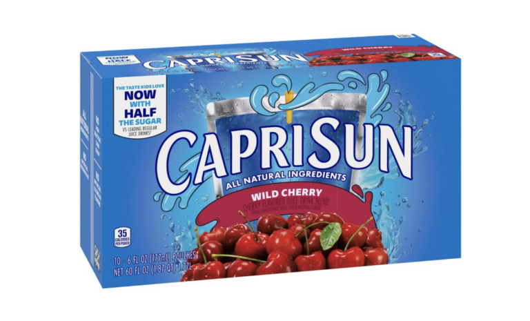 Capri Sun Wild Cherry Photo - Food Fanatic