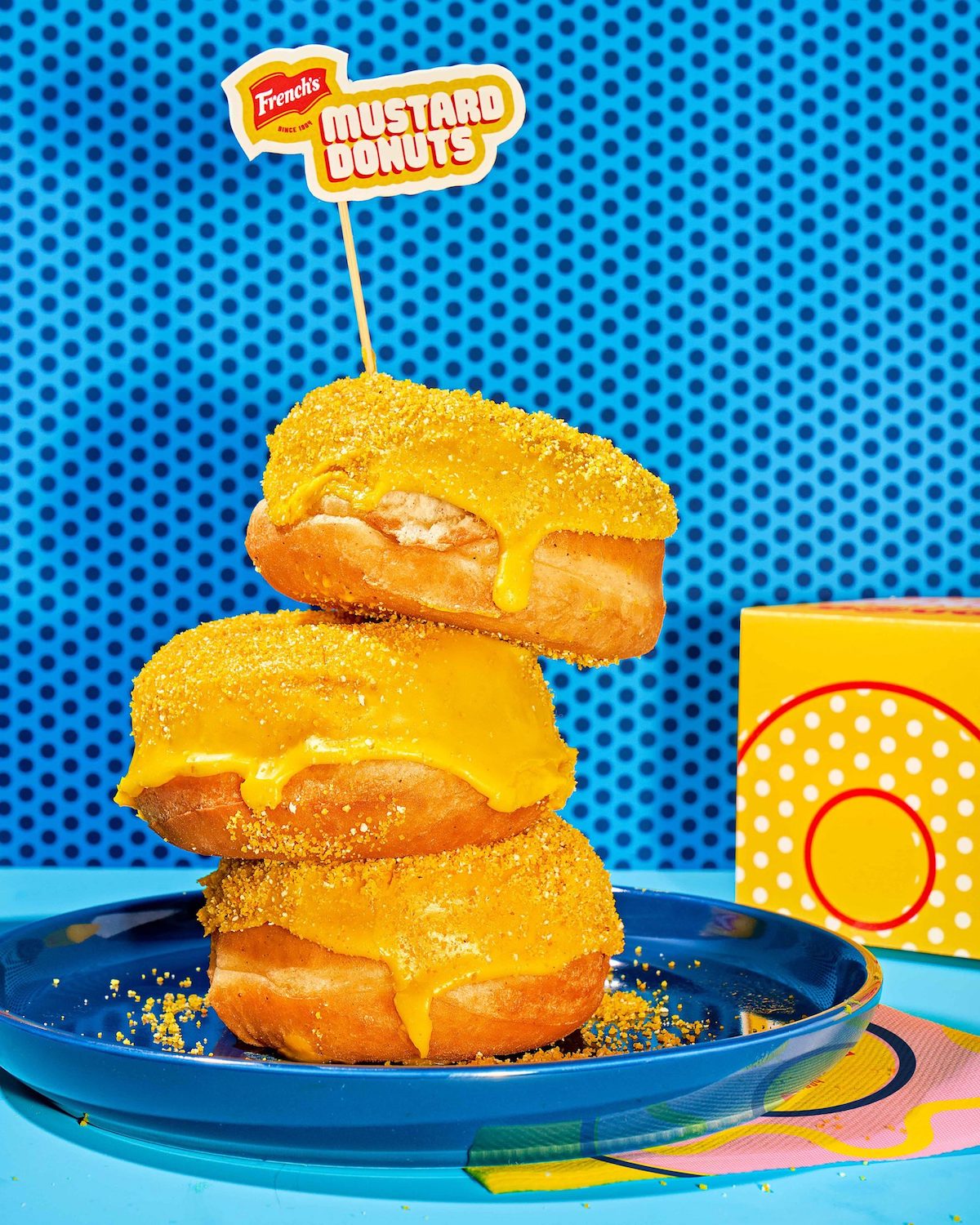 French's Mustard Donuts Picture - Food Fanatic