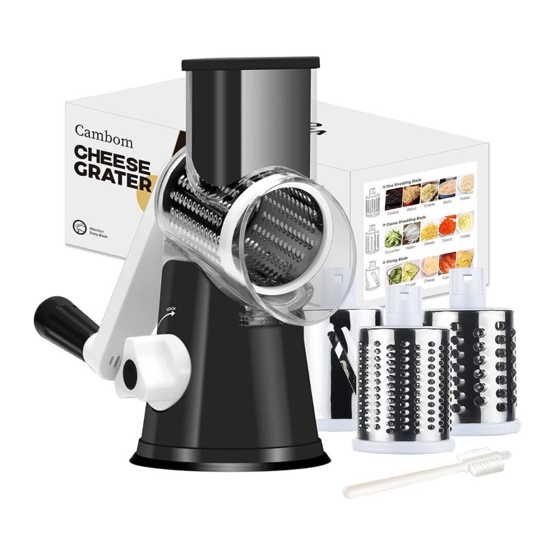 Rotary Cheese Grater Cheese Photo - Food Fanatic