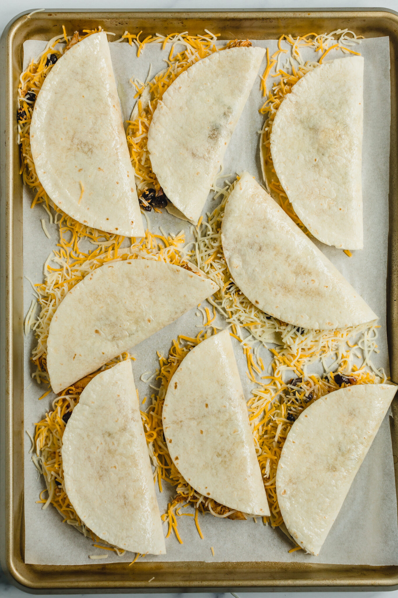 Crispy Chicken Sheet Pan Tacos Recipes - Food Fanatic