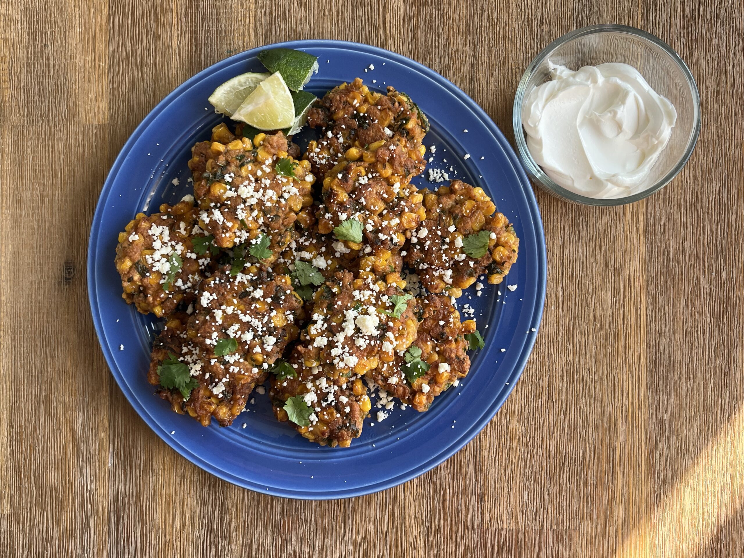 Sweet Corn Elotes Latkes Recipe - Food Fanatic