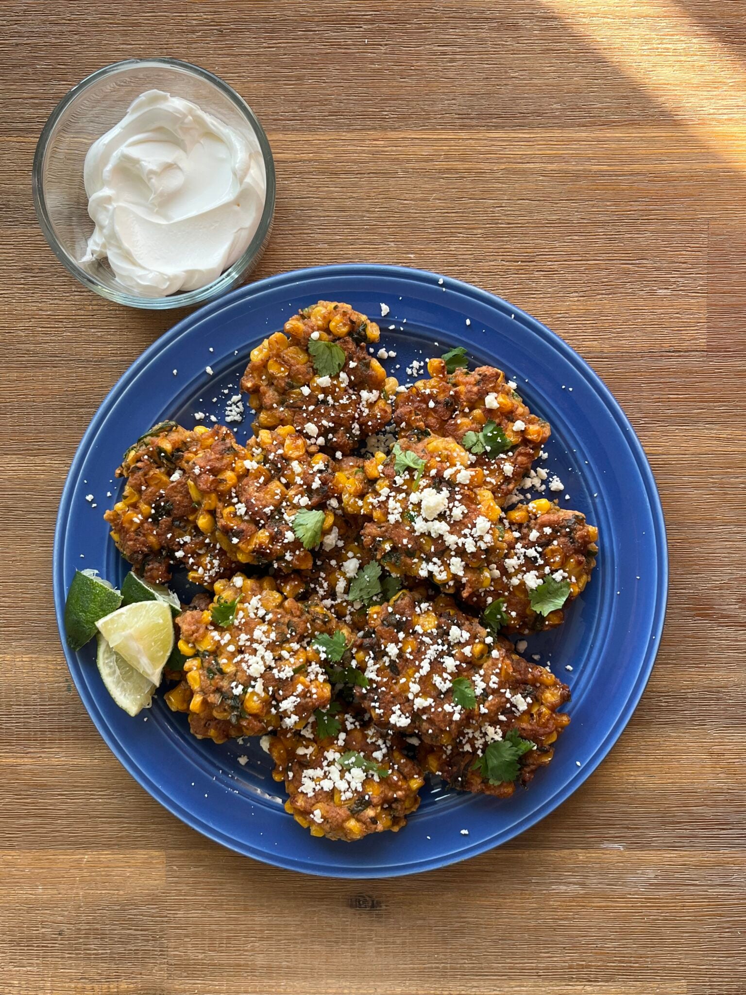 Sweet Corn Elotes Latkes Recipe - Food Fanatic